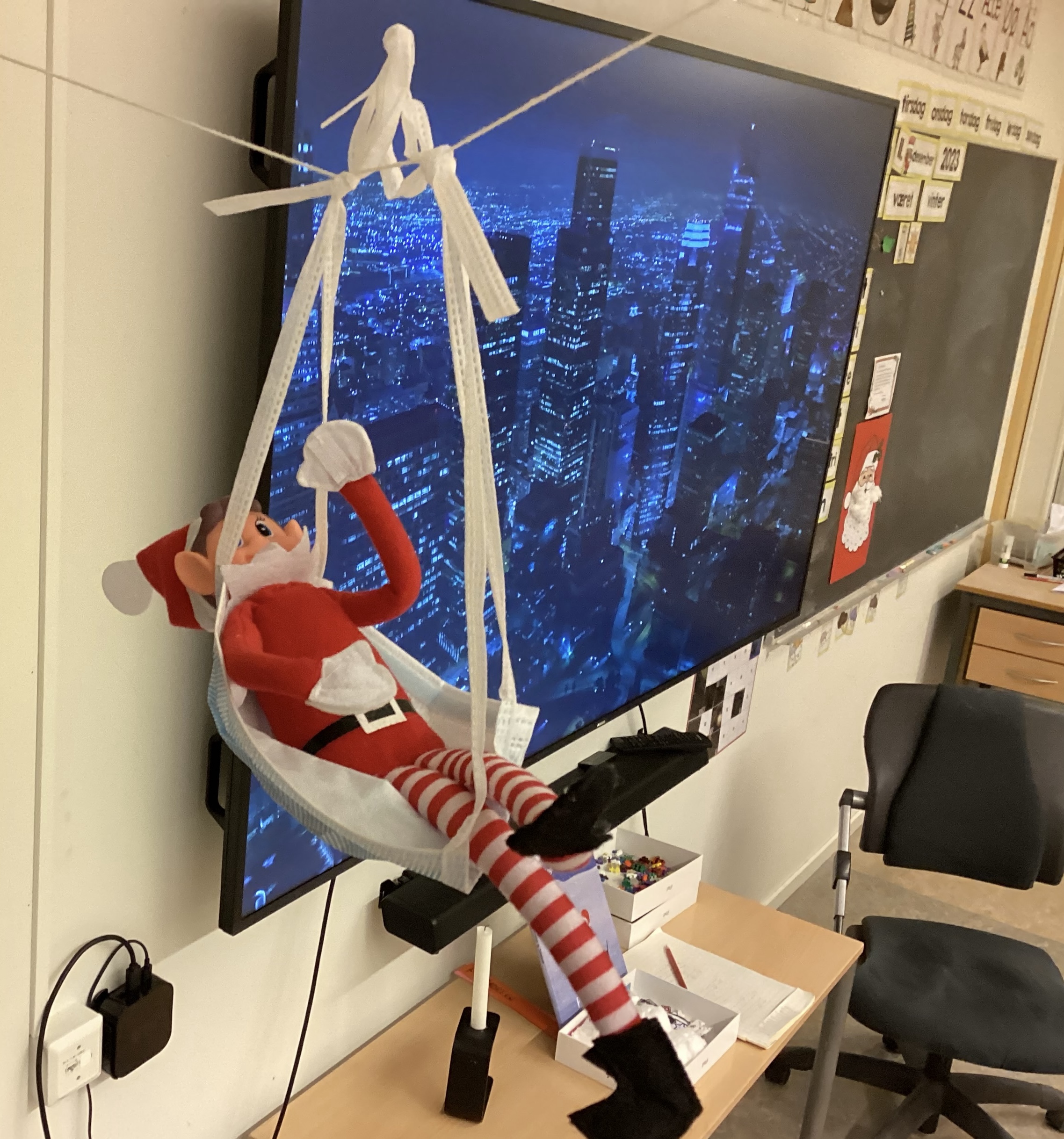 Rampenissen kjører zipline | undervisningstips